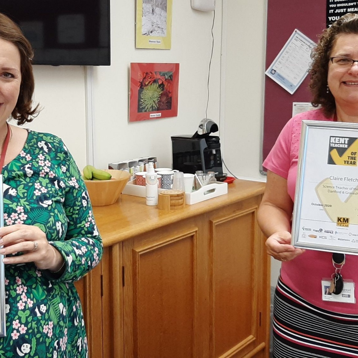 Dartford Science & Technology College - Kent Teacher of The Year Award