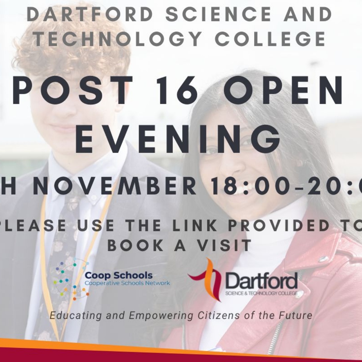 Dartford Science & Technology College - Post 16 Open Evening 2021