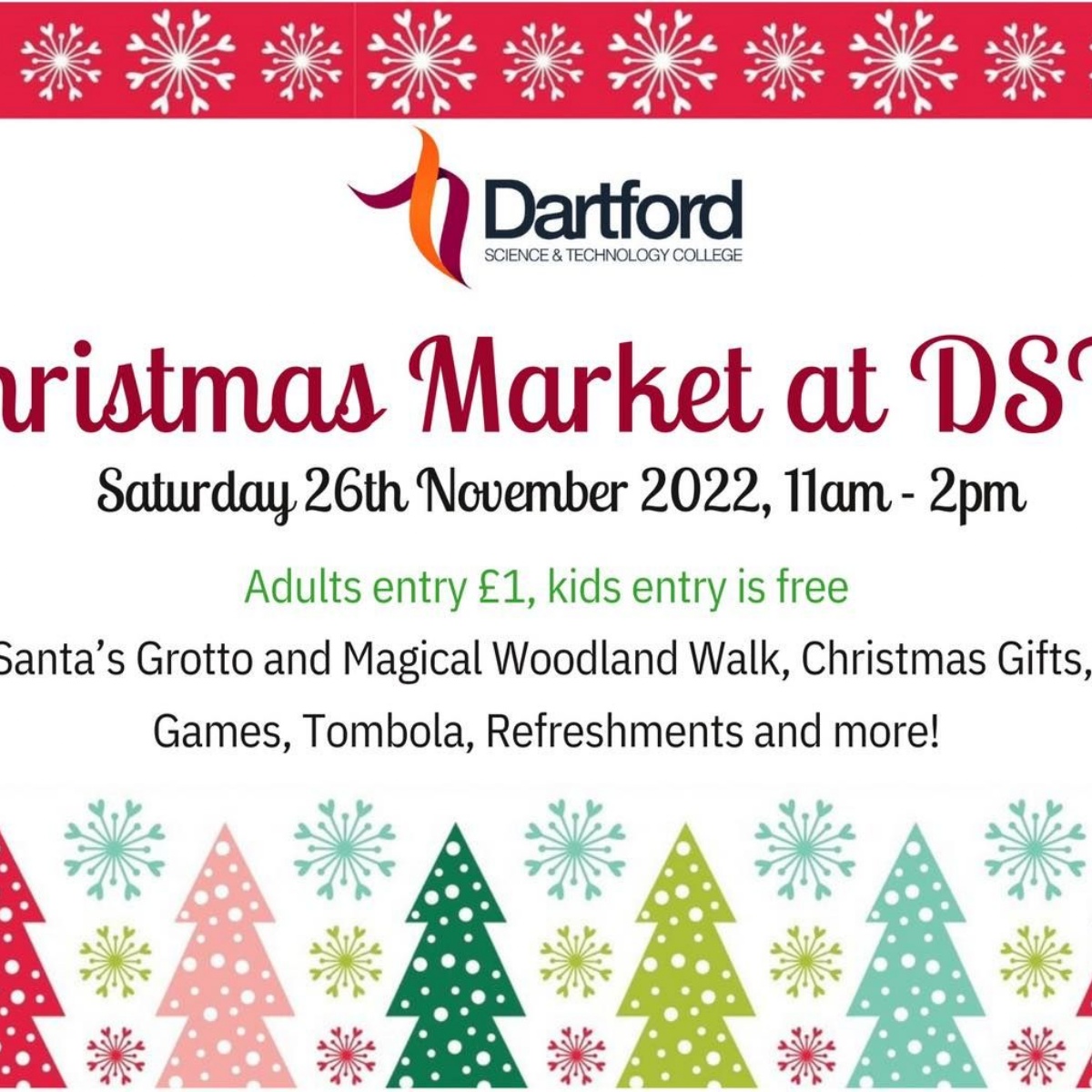 Dartford Science & Technology College - DSTC Christmas Market 2022